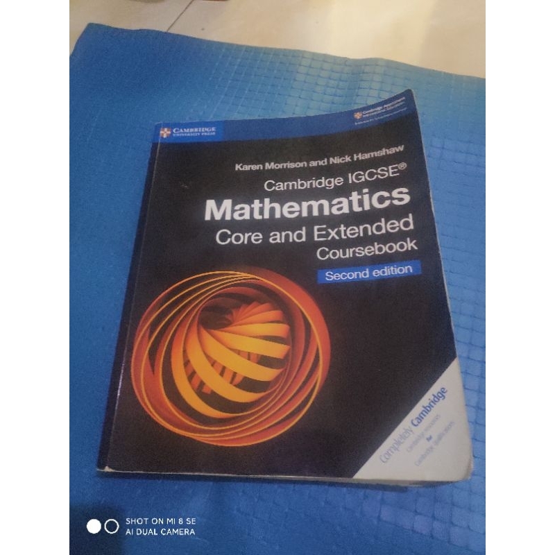 Jual Cambridge Igcse Mathematics Core And Extended Coursebook Shopee Indonesia