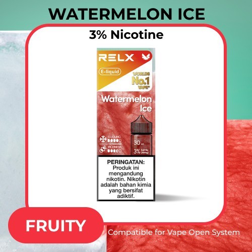 Jual RELX Watermelon Ice Salt Nic 30ML by RELX - Liquid RELX E-Liquid ...