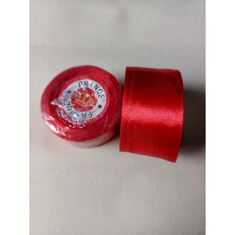 Jual PITA SATIN 1 1/2 inc 4CM UNTUK BUKET READY WARNA MERAH, MAROON ...