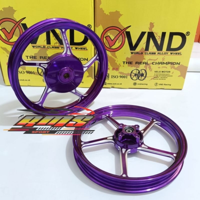 Jual VELG VND AK 55 RING 17 140*17 160*17 VARIO 125 / 150 / 110 BEAT SCOOPY SPACY GENIO ORIGINAL ...