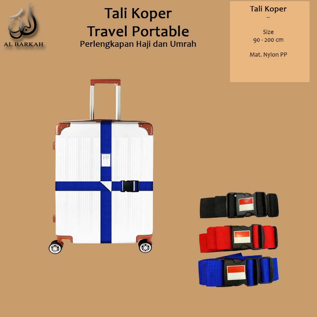 Jual Sabuk Koper Haji Umroh Tali Belt Strap Tebal Sabuk Pengikat Dan ...