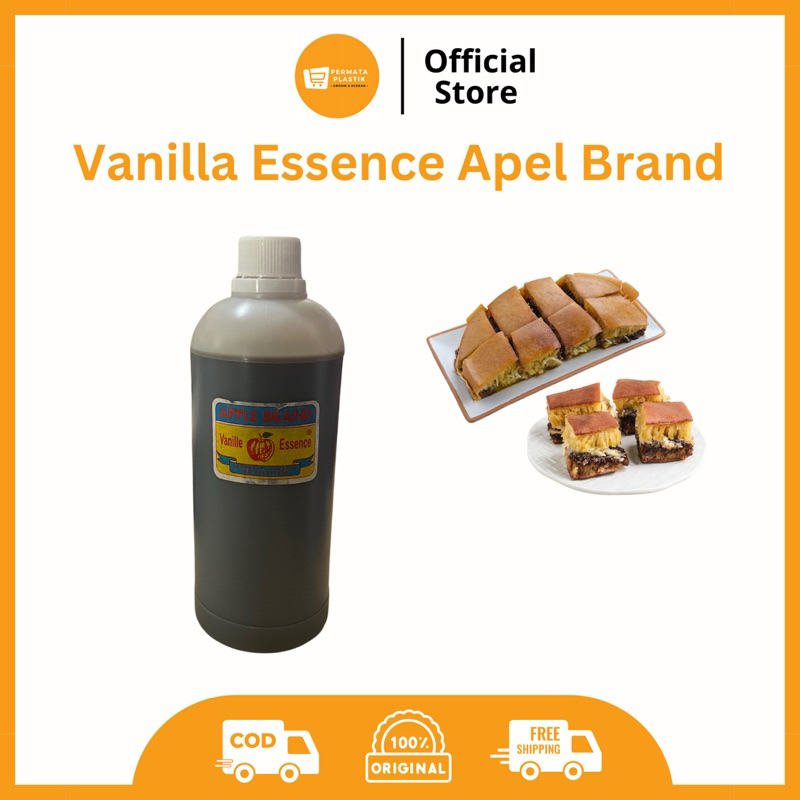 Jual Vanilla Essence Vanili Super Wangi Apple Brand Apel (Botol Besar ...