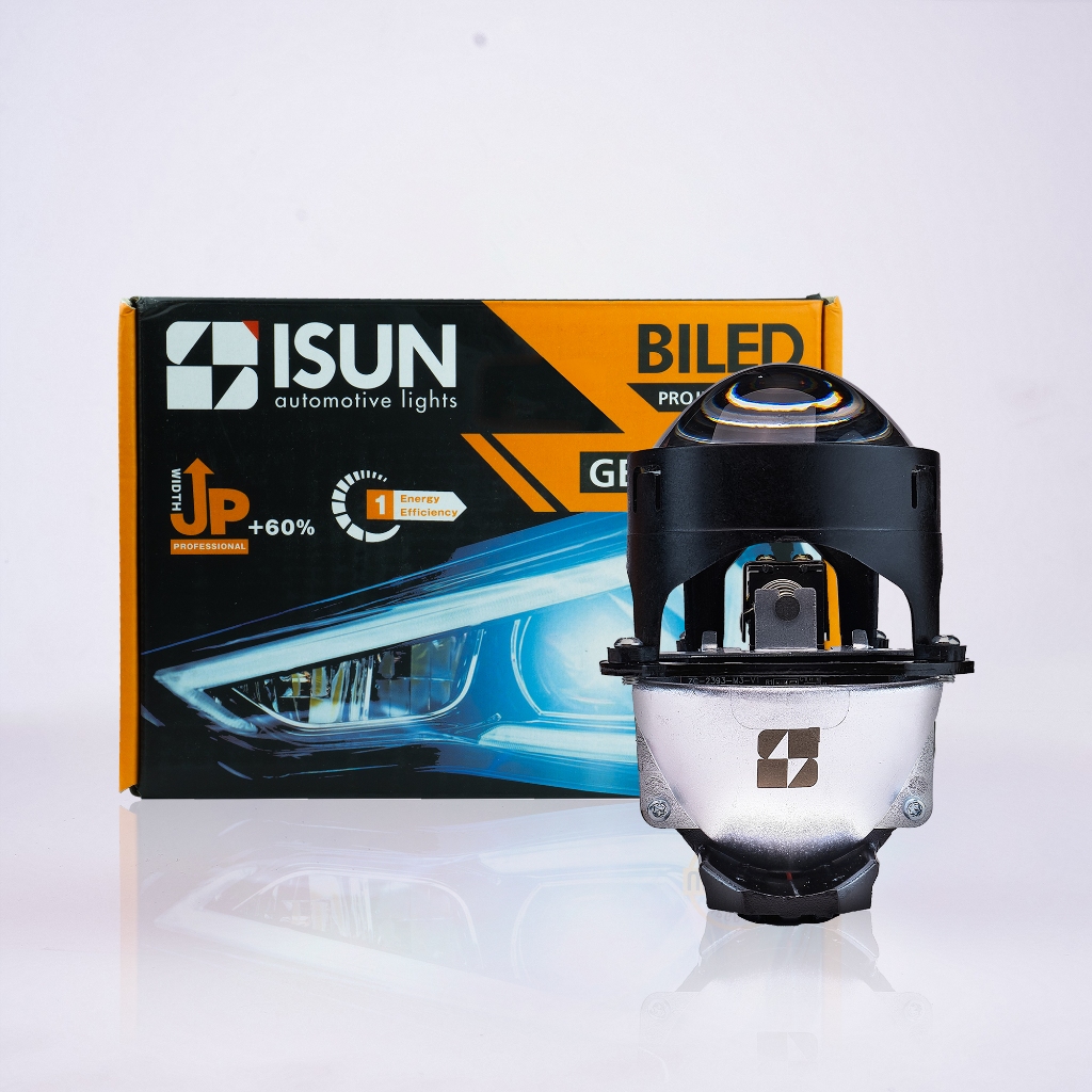 Jual ISUN BILED 2.5 Inch 3 Inch Gen-1 Blue Lens Projie DC12V 45/55W ...