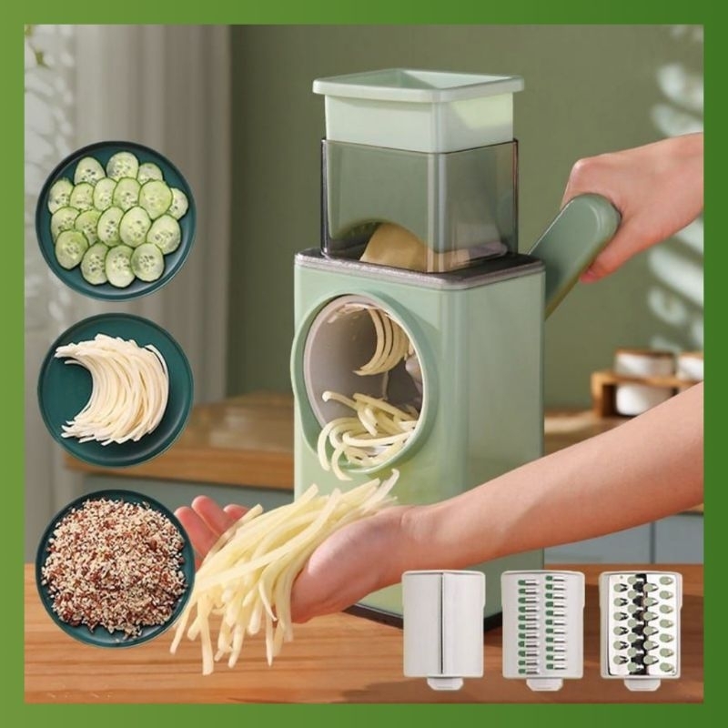 Jual Alat Parutan Sayur set Vegetable Cutter Slicer Serbaguna | Shopee ...