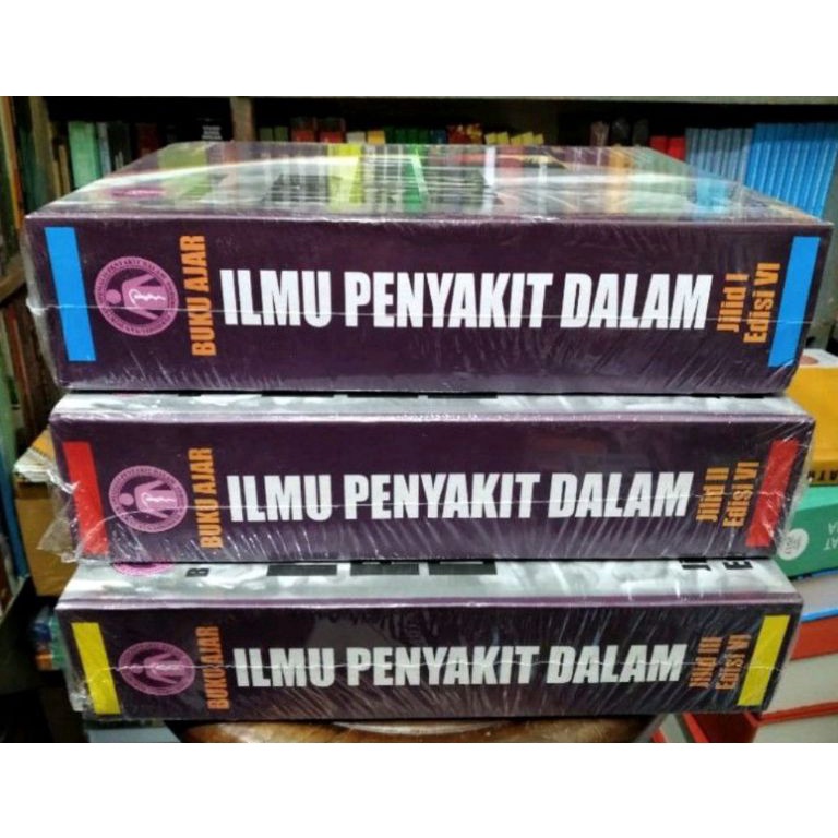 Jual Buku Ajar Ilmu Penyakit Dalam edisi enam VI jilid 1 jilid 2 dan jilid 3 s E2E8 | Shopee ...