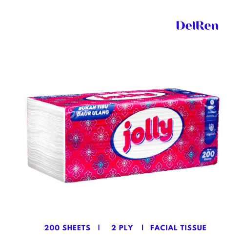 Jual Tissue Jolly 200 Sheet 2 ply (Facial Tissue) | Shopee Indonesia