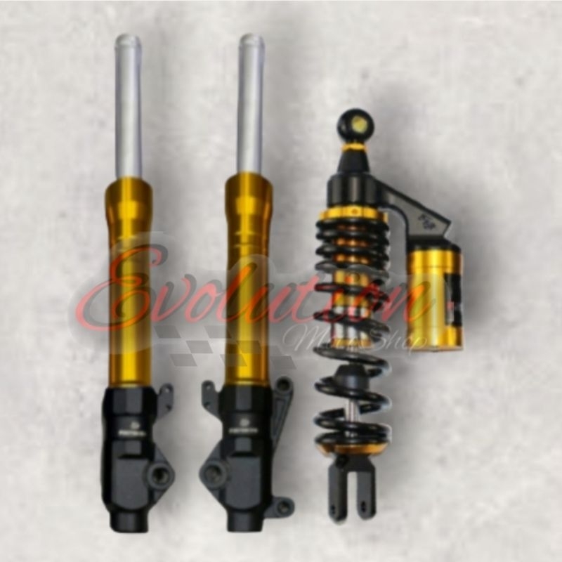 Jual Shockbreaker fastbike paket depan+belakang beat fi - vario125 - vario150 - vario110fi ...