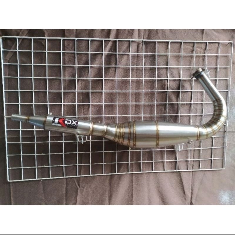 Jual Knalpot Rx King Rx Spesial Kolong Stainless KDX | Shopee Indonesia