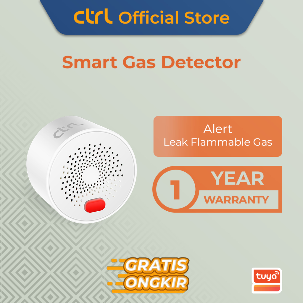 Jual CTRL Gas Sensor WiFi Smart Home IoT Garansi Resmi 1 Tahun SS GD1 | Shopee Indonesia