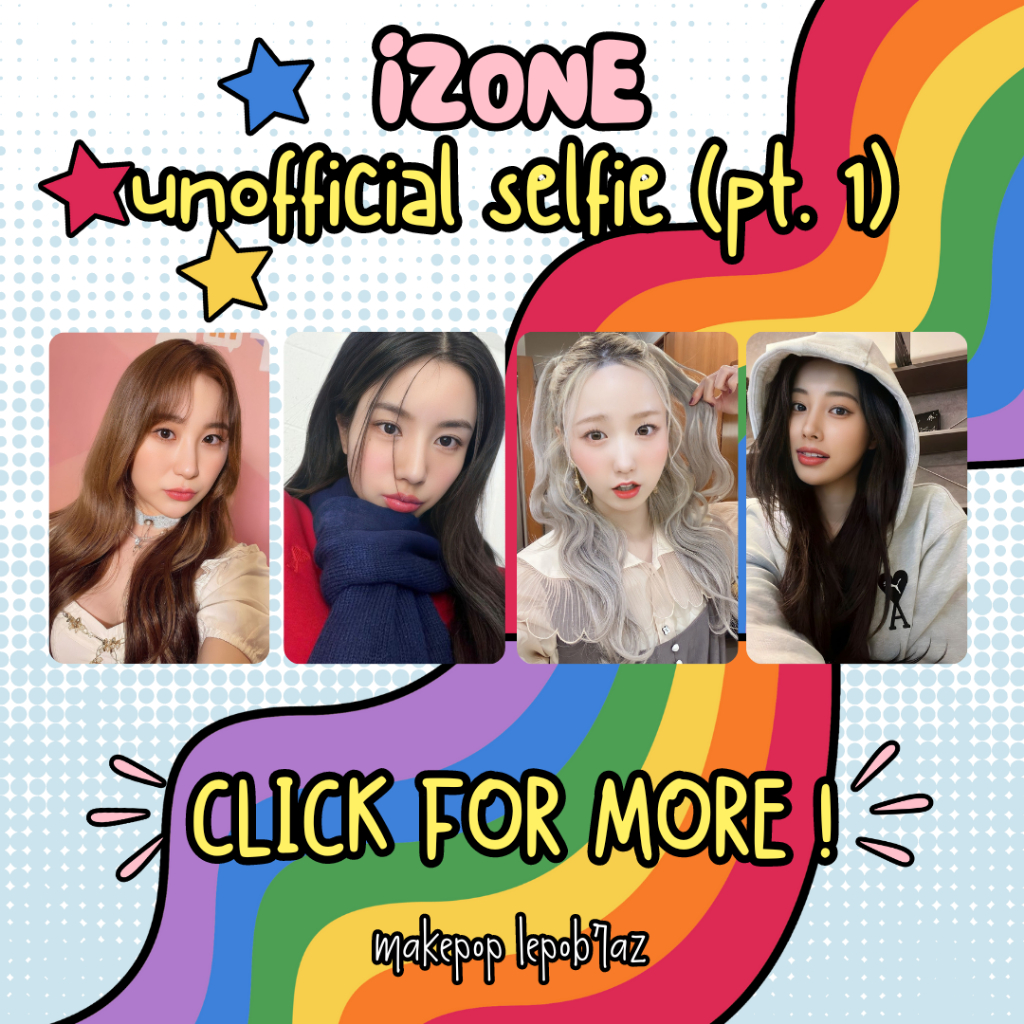Jual [MIN. 3 PC] [IZONE PT. 1] UNOFFICIAL SELFIE CHAEYEON EUNBI HITOMI ...