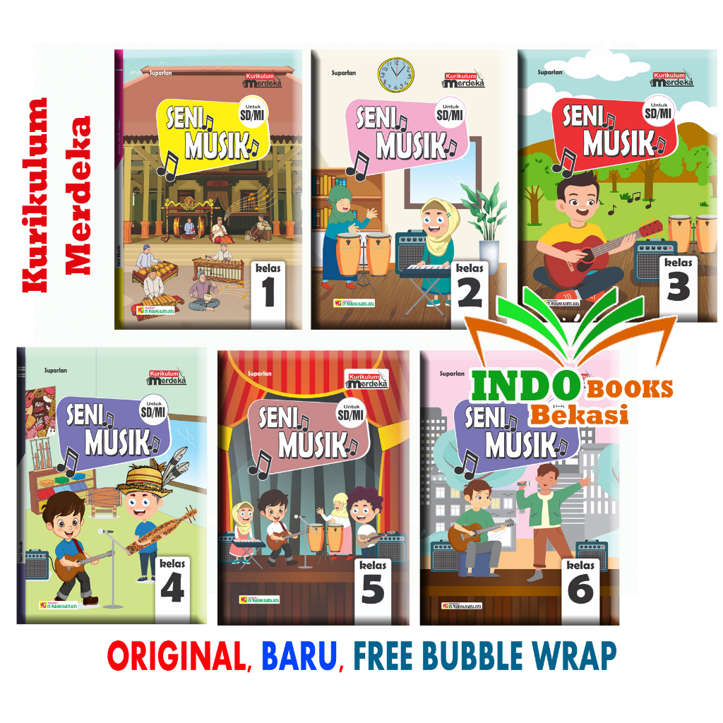 Jual BUKU SENI MUSIK KELAS 1 2 3 4 5 6 KURIKULUM MERDEKA - WAHANA KARYA JAYA (WKJ) | Shopee ...