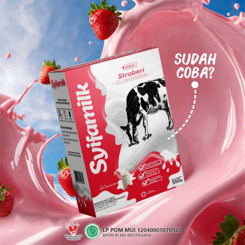 Jual Susu bubuk sapi murni susu syifamilk fullcream kemasan sachet 350 ...
