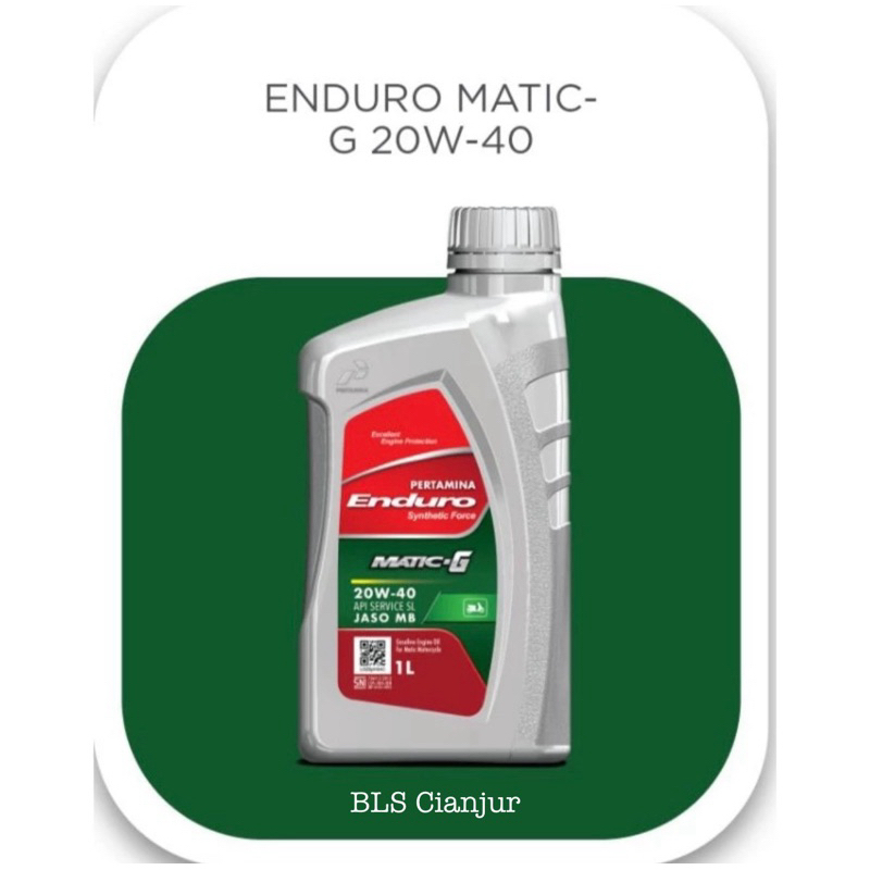 Jual Enduro Matic G 100% Original Oli asli Pertamina 1L | Shopee Indonesia