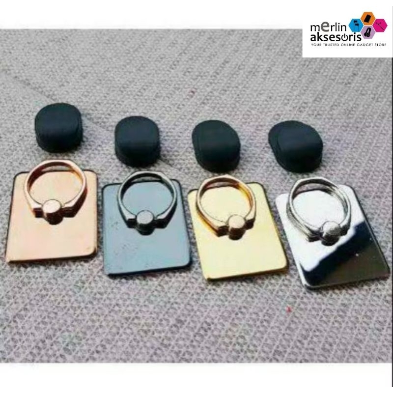 Jual Ring Stand Handphone / Iring Polos / Ringstand Besi Polos | Shopee ...