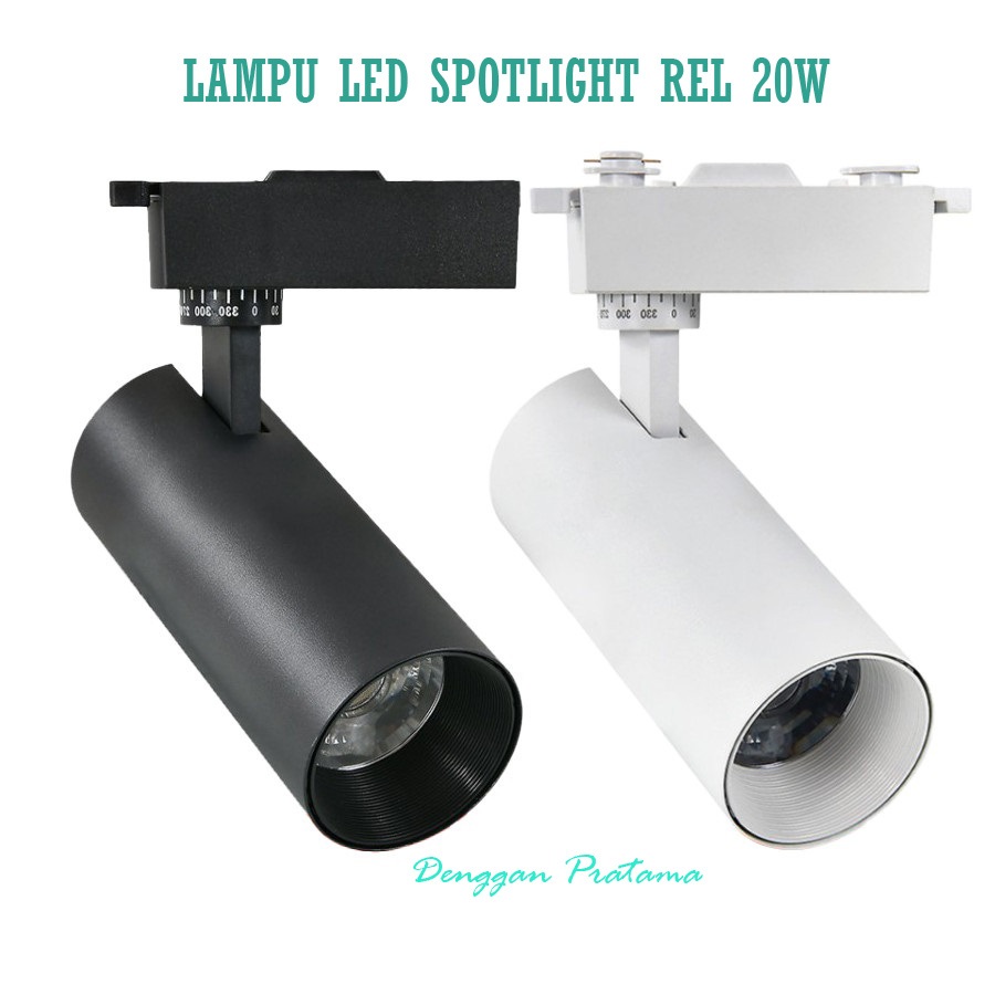 Jual Lampu Track Trek Light Rel Rail Led Spot Sorot COB Spotlight ...