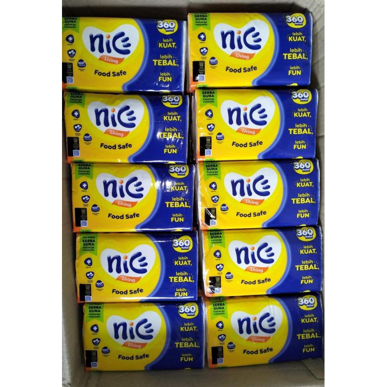 Jual Tisu Nice 1 Dus isi 60 pack | Shopee Indonesia