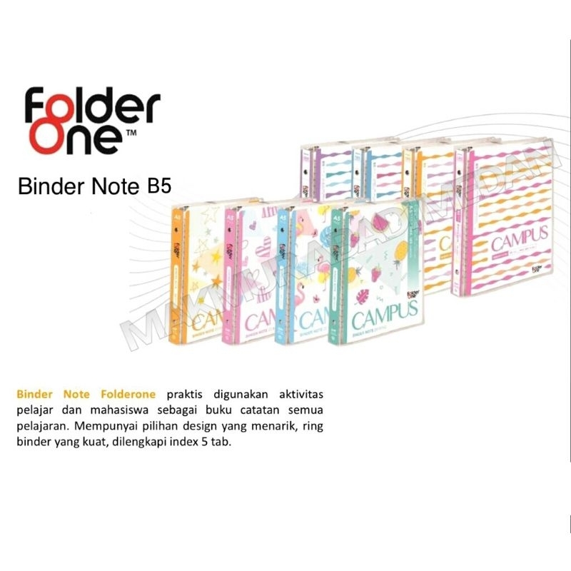 Jual Map Binder B5 Slip Campus/Map Binder/Binder Note | Shopee Indonesia