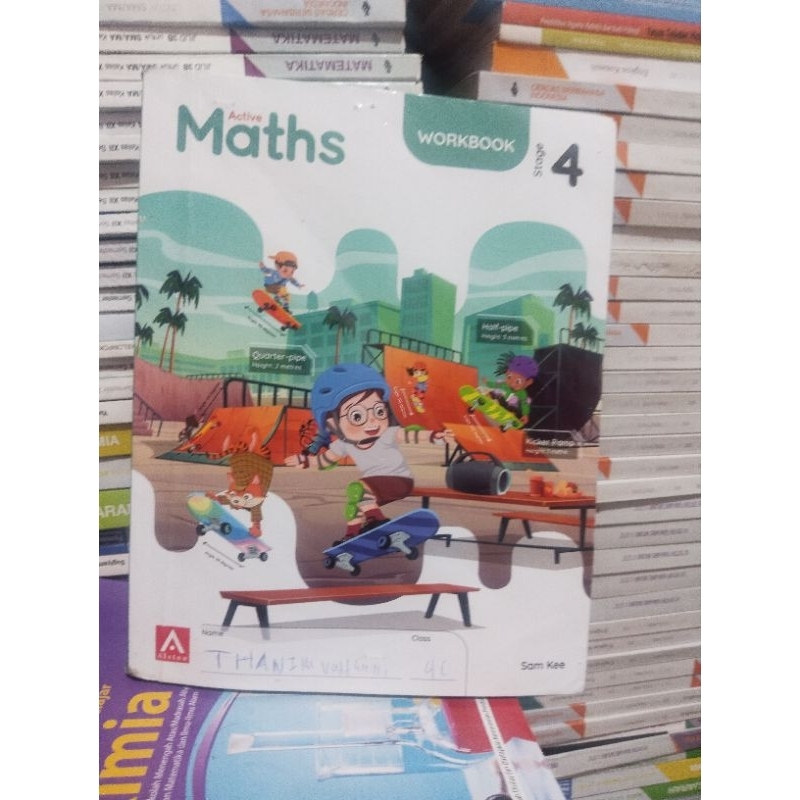 Jual buku active maths workbook stage 4 | Shopee Indonesia