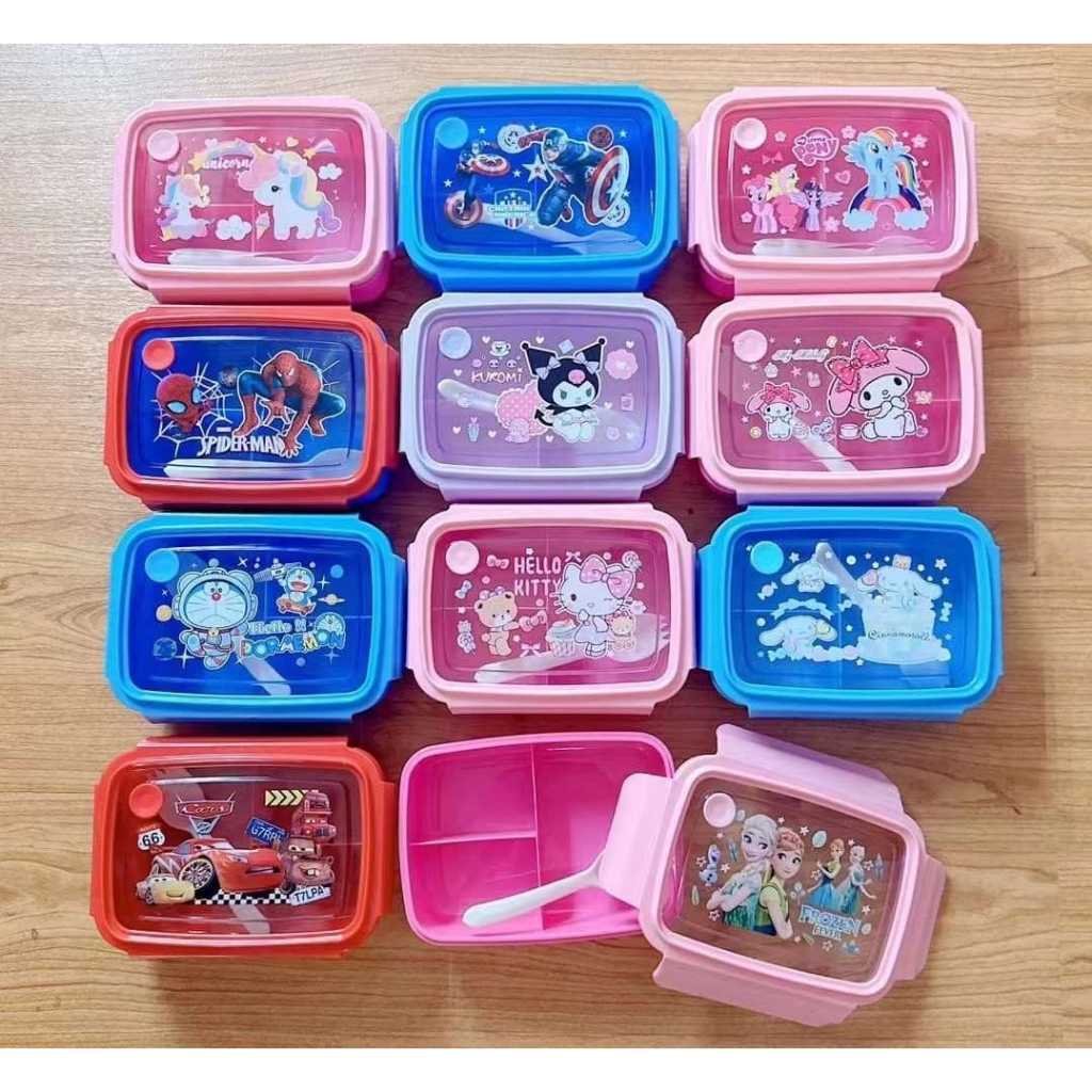 Jual LUNCH BOX BENTO LUNCHBOX KOTAK MAKAN BEKAL KARAKTER SMIGGLE MIX HY003 XYJ506 | Shopee Indonesia
