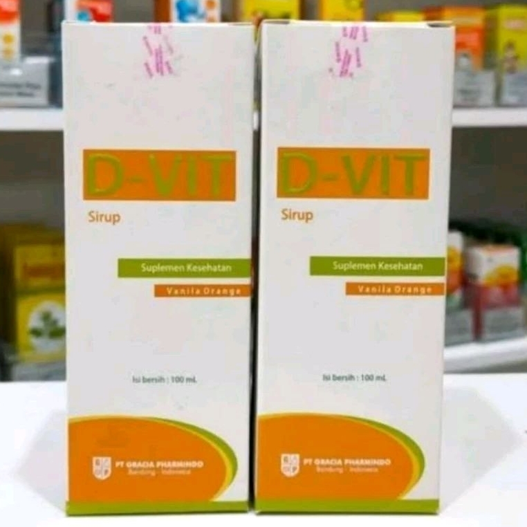 Jual D-VIT SIRUP 100 ML / D VIT SIRUP / DVIT SIRUP | Shopee Indonesia
