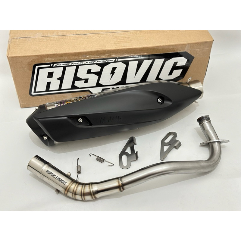 Jual KNALPOT STANDAR RACING RISOVIC AEROX VARIO MIO BEAT NMAX PCX ADV ...