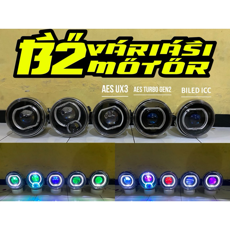 Jual BILED NINJA SS NINJA R HEADLAMP BILED NINJA SS NINJA R | Shopee ...