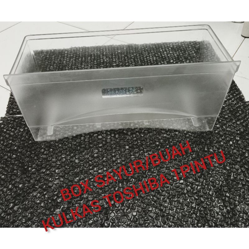 Jual BOX KULKAS.BOX TEMPAT SAYUR/BUAH.KULKAS TOSHIBA 1PINTU SECOND ...