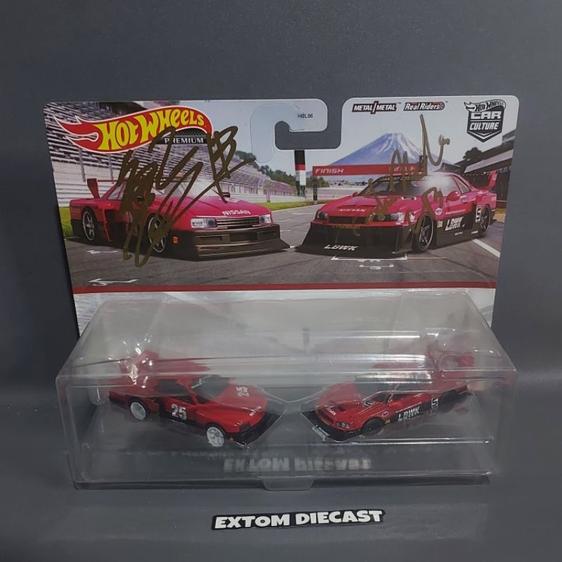 Jual Hotwheels Twopack Nissan Skyline R34 LBWK Double Sign Kato LBWK ...