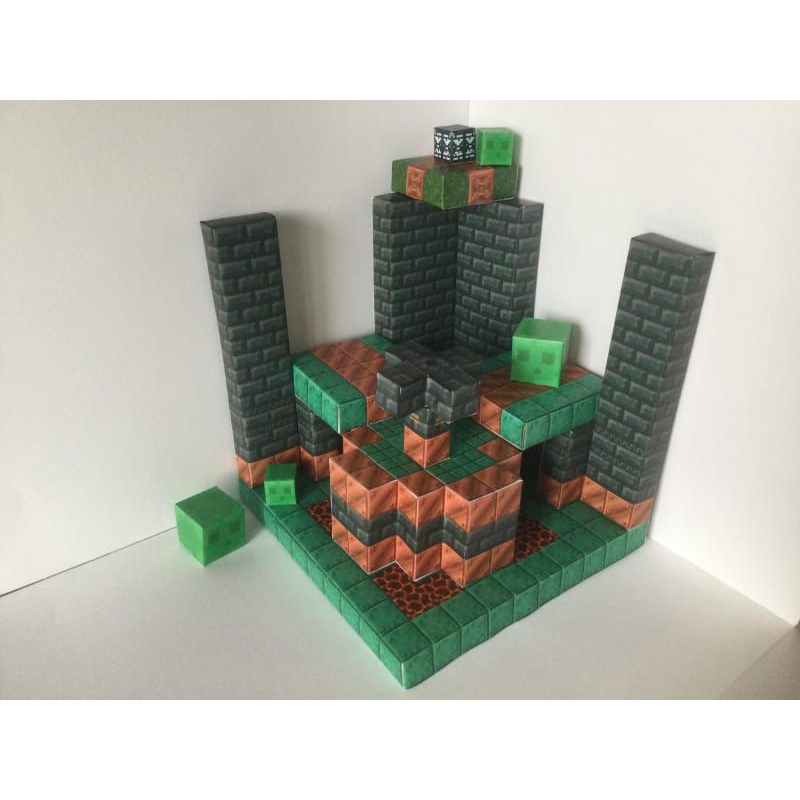 Jual Pola papercraft diorama Minecraft untuk expansi (2PP-A6) | Shopee ...