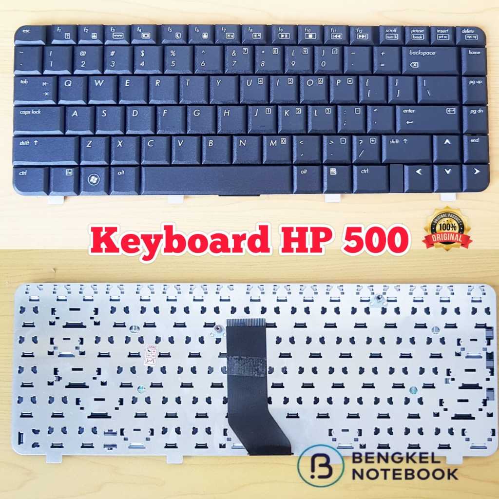 Jual Keyboard HP 500 510 520 530 Black | Shopee Indonesia