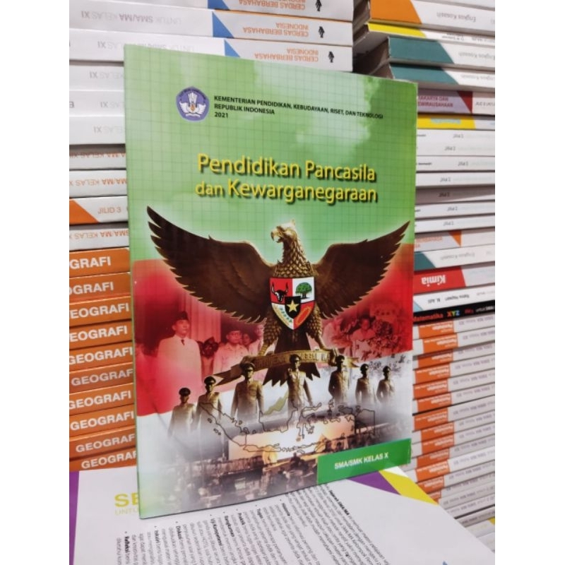 Jual buku ppkn/pendidikan pancasila dan kewarganegaraan kelas 10/X/1 sma/ma bse bos edisi 2022 ...
