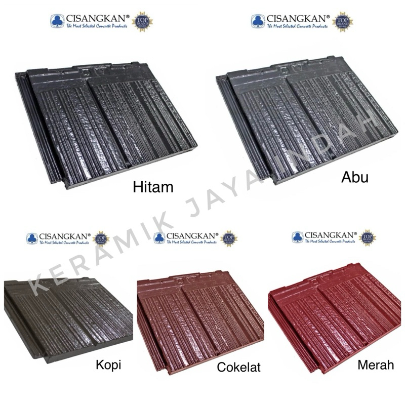 Jual CISANGKAN MULTILINE GENTENG BETON COR ROOF | Shopee Indonesia