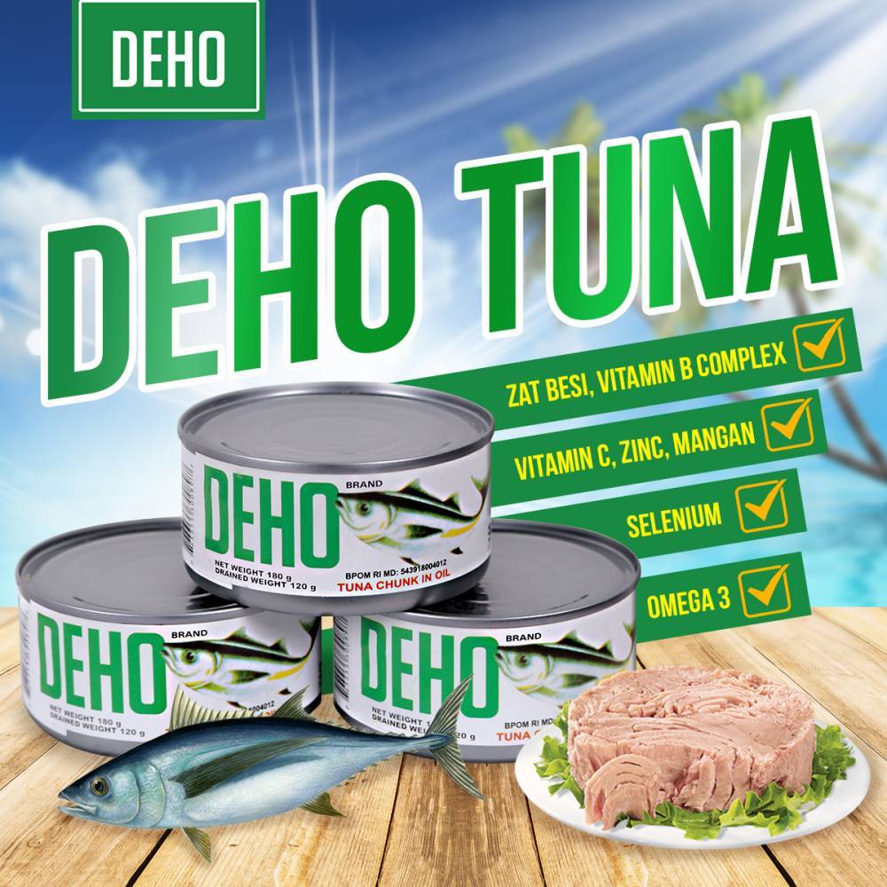 Jual Umpan Kaleng Tuna Deho dan Sunbell 70gram dan 120 gram | Shopee Indonesia