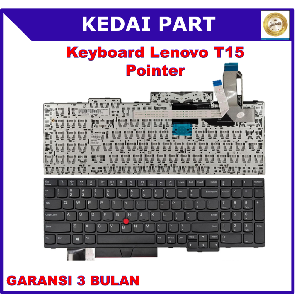 Jual Keyboard Lenovo ThinkPad T15 P15s Gen 1 Gen 2 20W4 20W5 20W6 20W7 ...