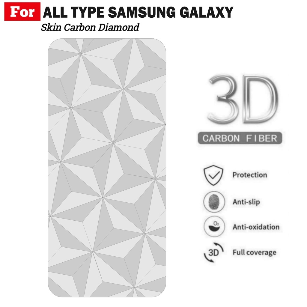 Jual Back Skin Samsung M15 A06 A07 A15 4G 5G A25 5G A35 5G A55 5G Motif Diamond Anti Jamur ...