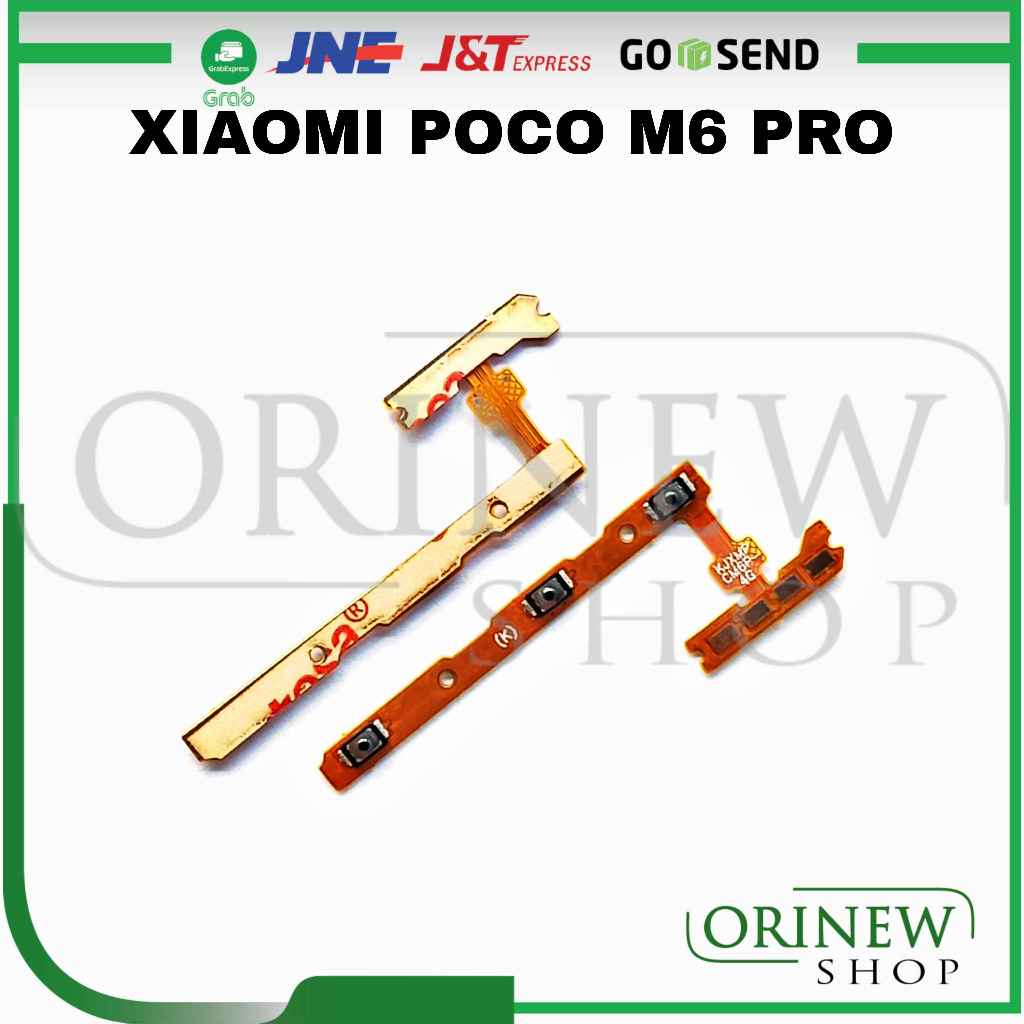 Jual Flexible Fleksibel Power Swict On Off Volume Poco M6 Pro 4G | Shopee Indonesia