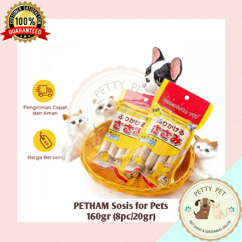 Jual PETHAM SOSIS FOR PETS 160GR (8PC/20GR) | Shopee Indonesia