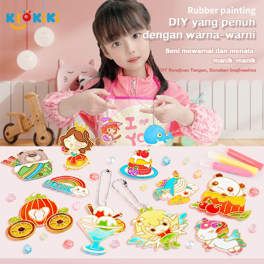 Jual KiKiTOY DIY Cute Keychain Aesthetic Set Gantungan Kunci Lucu DIY ...
