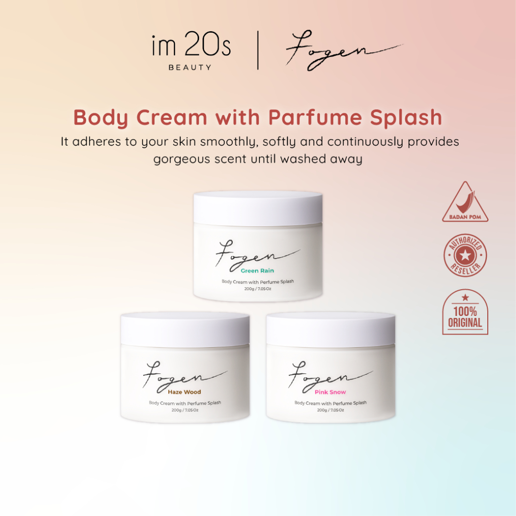 Jual Im20s - [FOGEN] Body Cream with Perfum Splash (3 Variants ...