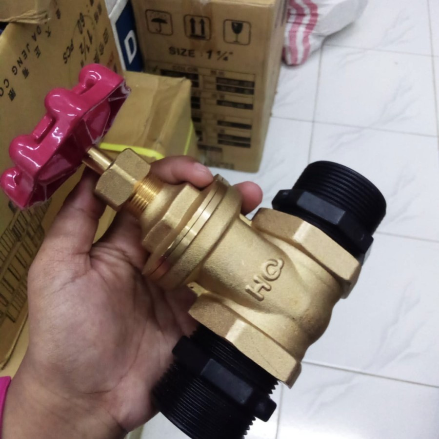 Jual gate valve Stop kran drat luar 1/2" inch HQ | Shopee Indonesia
