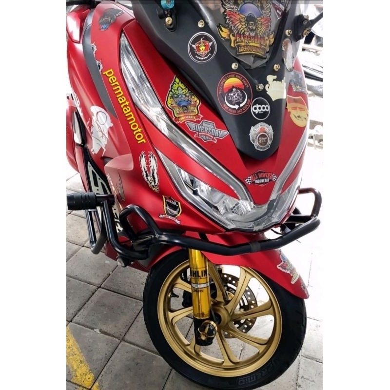 Jual Crasbar Tubular Honda PCX 150 160 Frame Guard Pelindung Body PCX ...