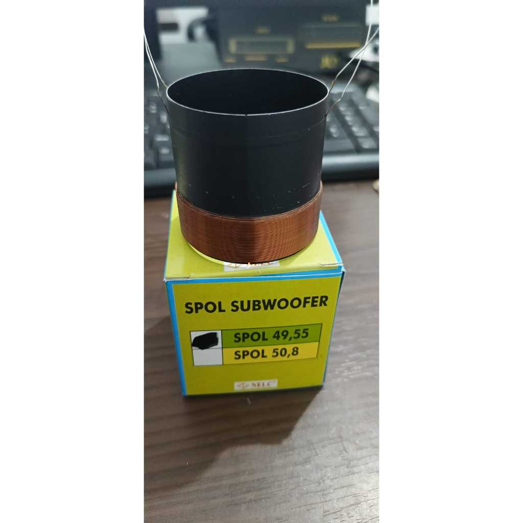 Jual SPUL SUBWOOFER/SPOOL SUBWOOFER DOUBLE COIL 49,5 MM | Shopee Indonesia