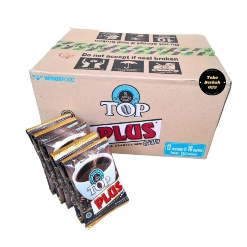 Jual 1 Dus kopi top plus gula isi 120 Sachet | Shopee Indonesia