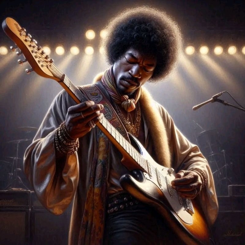Jual Cetak Poster hiasan dinding Jimmy Hendrix kidal | Shopee Indonesia