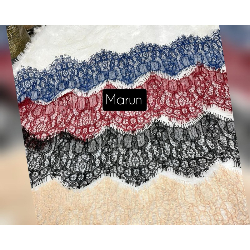 Jual RENDA KUMIS , RENDA PINGGIRAN // Brokat renda || renda murah ...