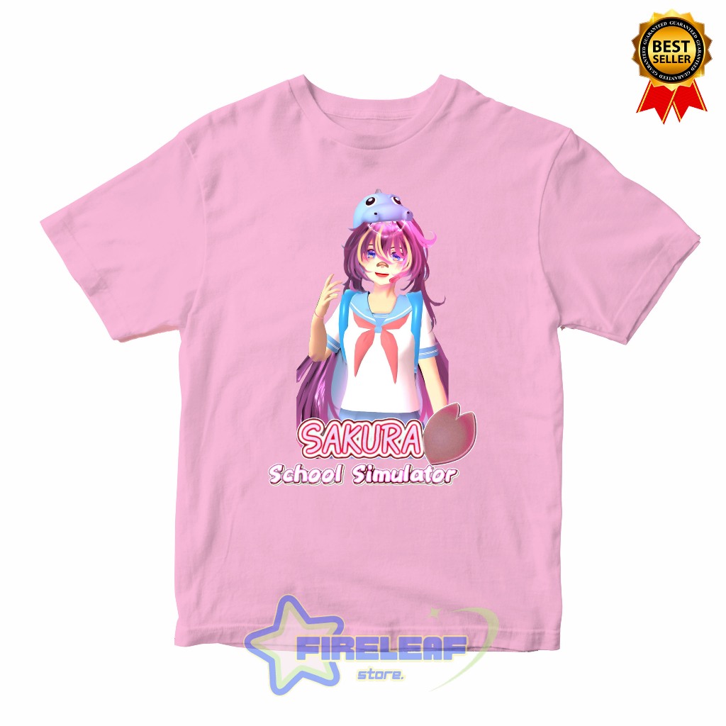 Jual BAJU ATASAN KAOS ANAK SAKURA SCHOOL SIMULATOR LUCU TERPOPULER FREE ...