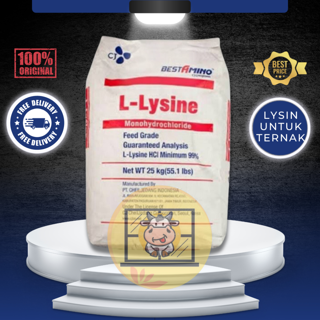 Jual LYSINE 1 KG - LISIN - LYSIN - LISINE - LEUSIN - SUPLEMEN VITAMIN ...