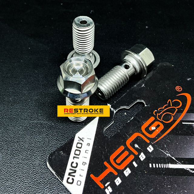 Jual BAUT BANJO KALIPER REM MODEL C1 STAINLESS DRAT KASAR HALUS ORIGINAL HENG THAILAND | Shopee ...