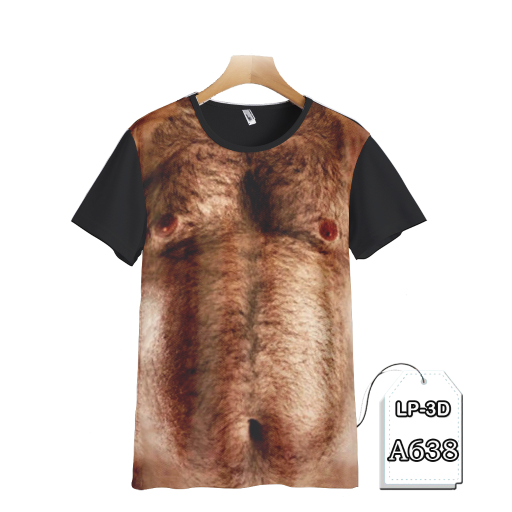 Jual Kaos Ugly Perut Buncit Berbulu Printing 3D Dewasa Kaos Lucu Lucuan ...