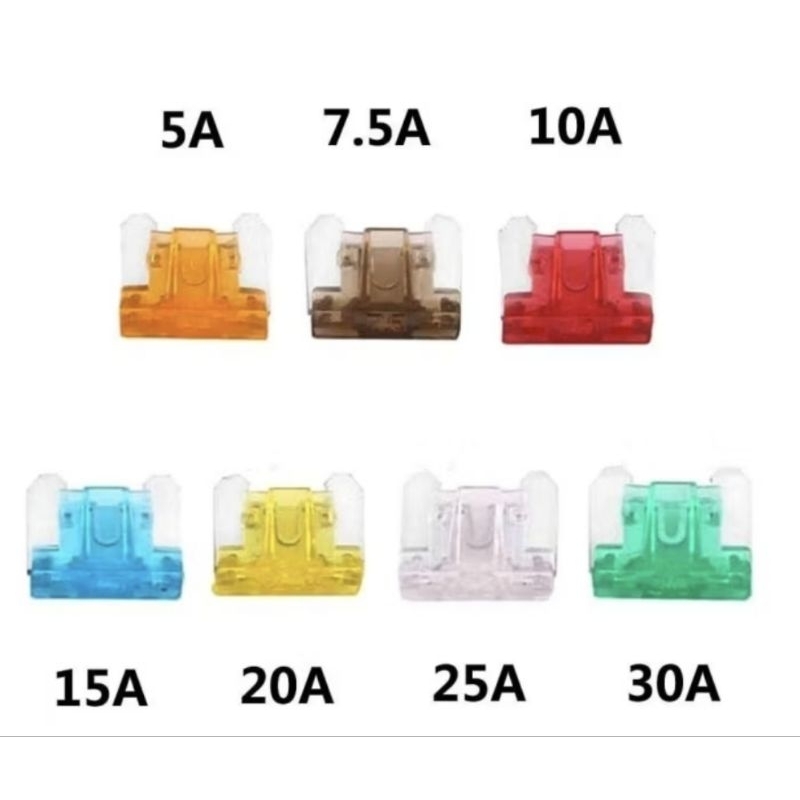 Jual Sekring Sikring Skring 5 7,5 10 15 20 Ampere Genio Beat Deluxe Led ...